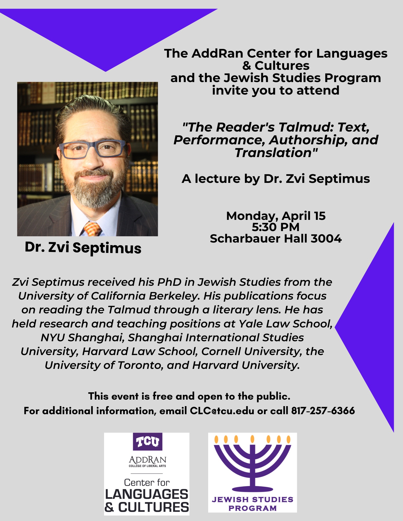 What2Do@TCU | The Reader’s Talmud: Text, Performance, Authorship, and ...