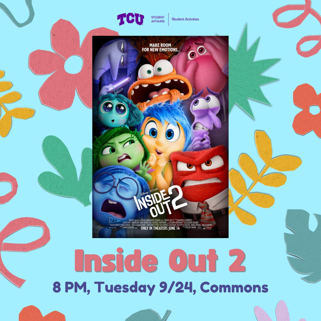 What2Do@TCU | Inside Out 2 Movie Night