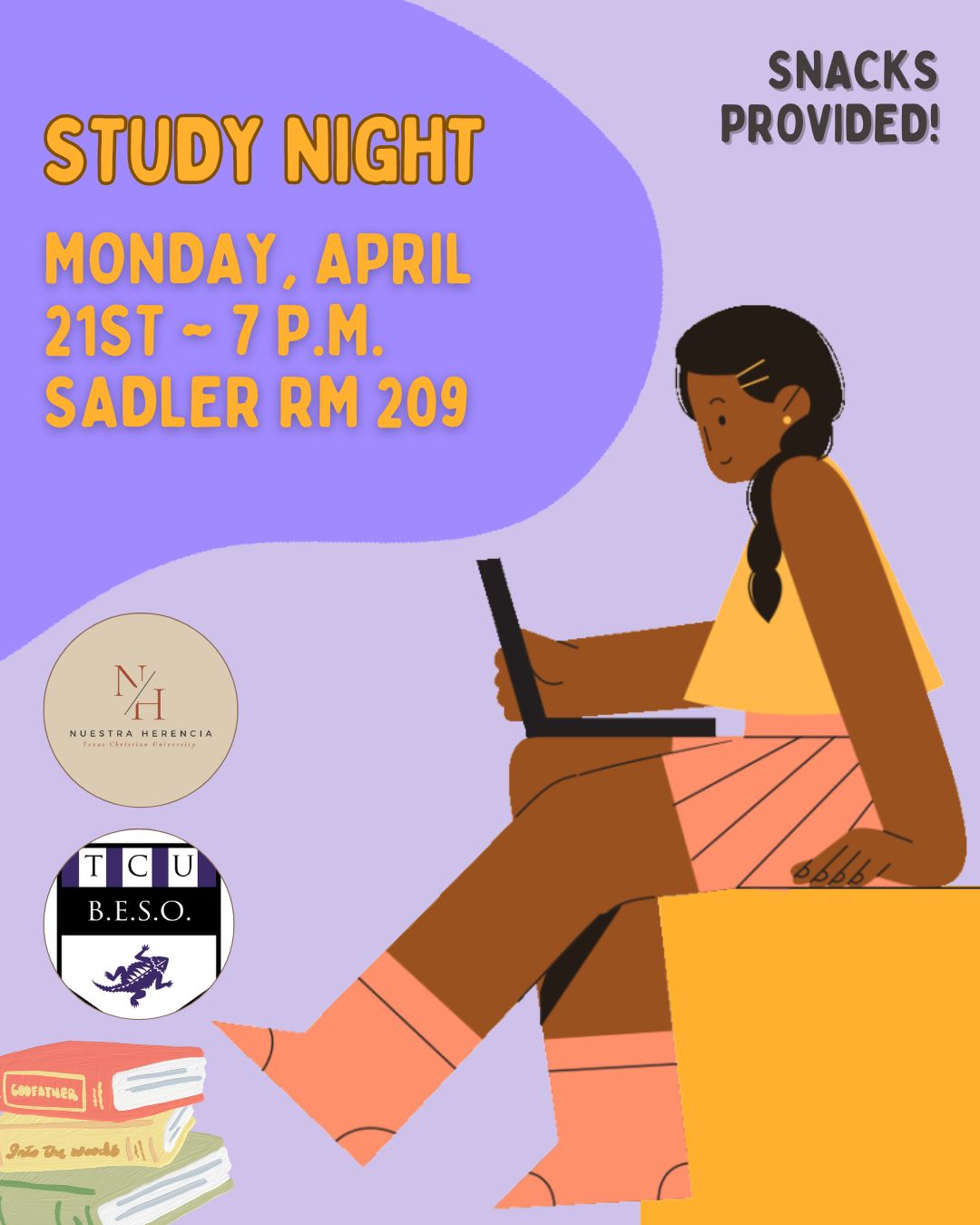 What2Do@TCU | B.E.S.O. + Nuestra Herencia Study Night