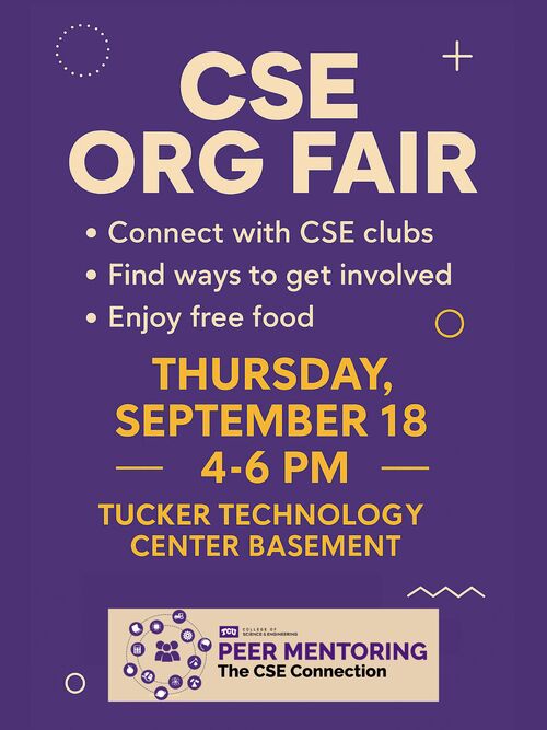 What2Do@TCU | CSE Org Fair