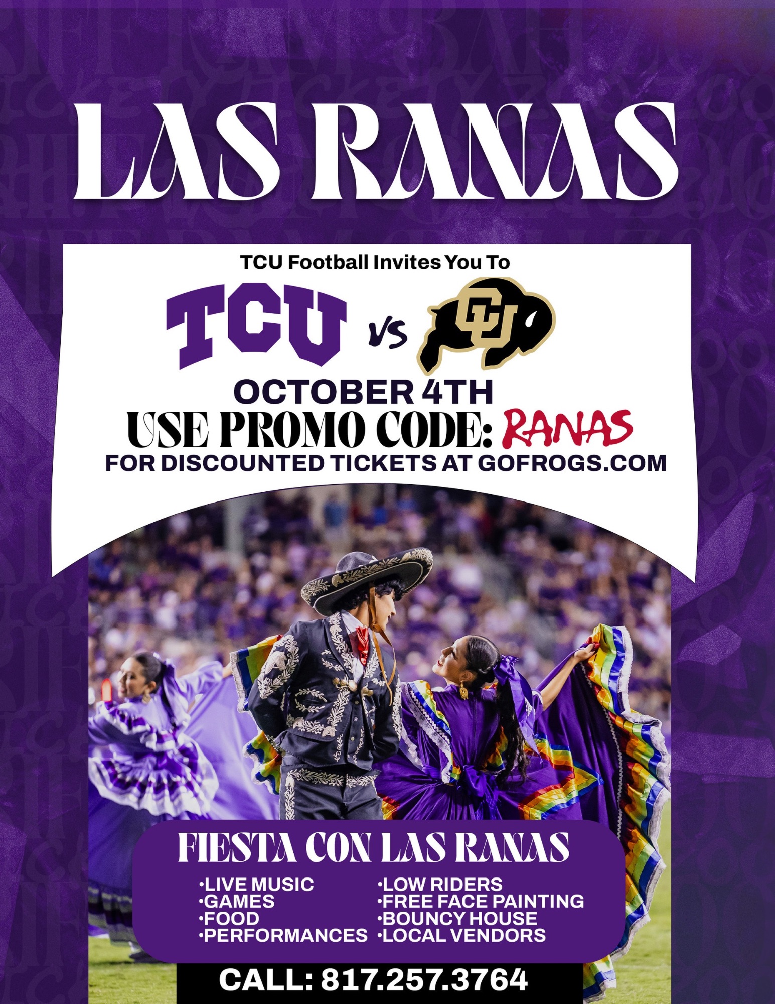 What2Do@TCU | Fiesta con las Ranas