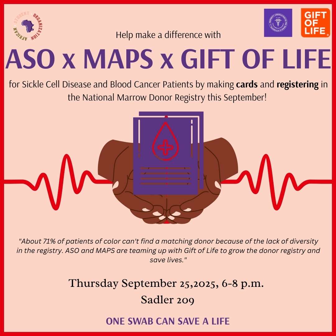What2Do@TCU | ASO x MAPS x GIFT OF LIFE Donor Registration Drive